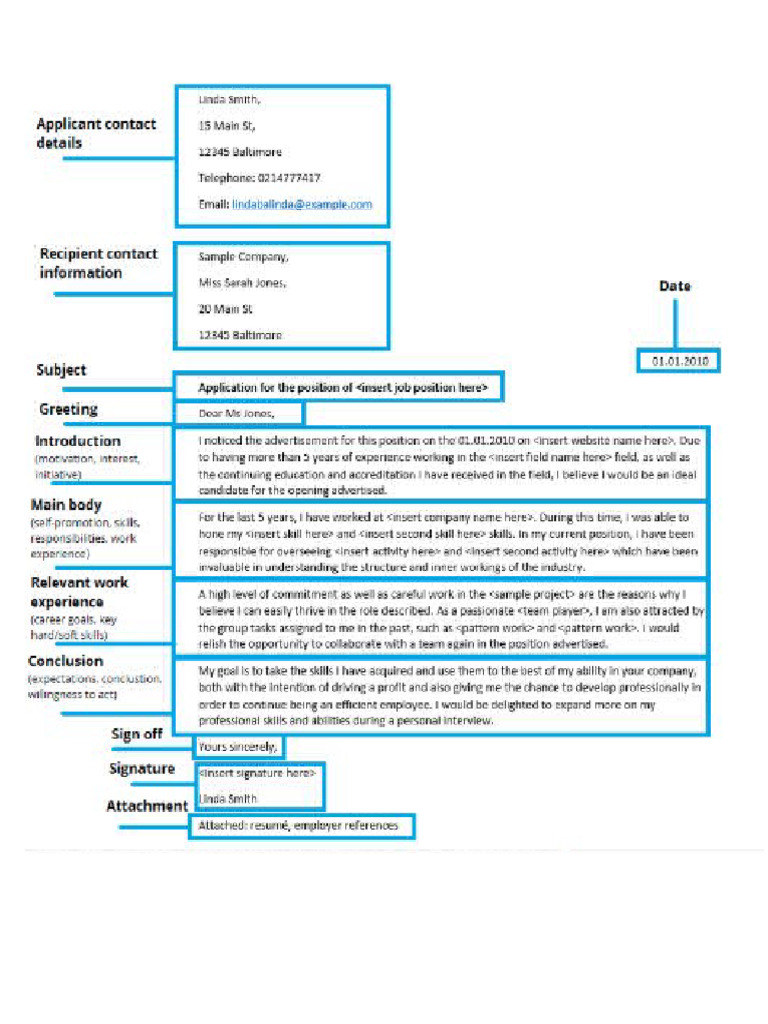 APPLICATION LETTER SAMPLE | PDF