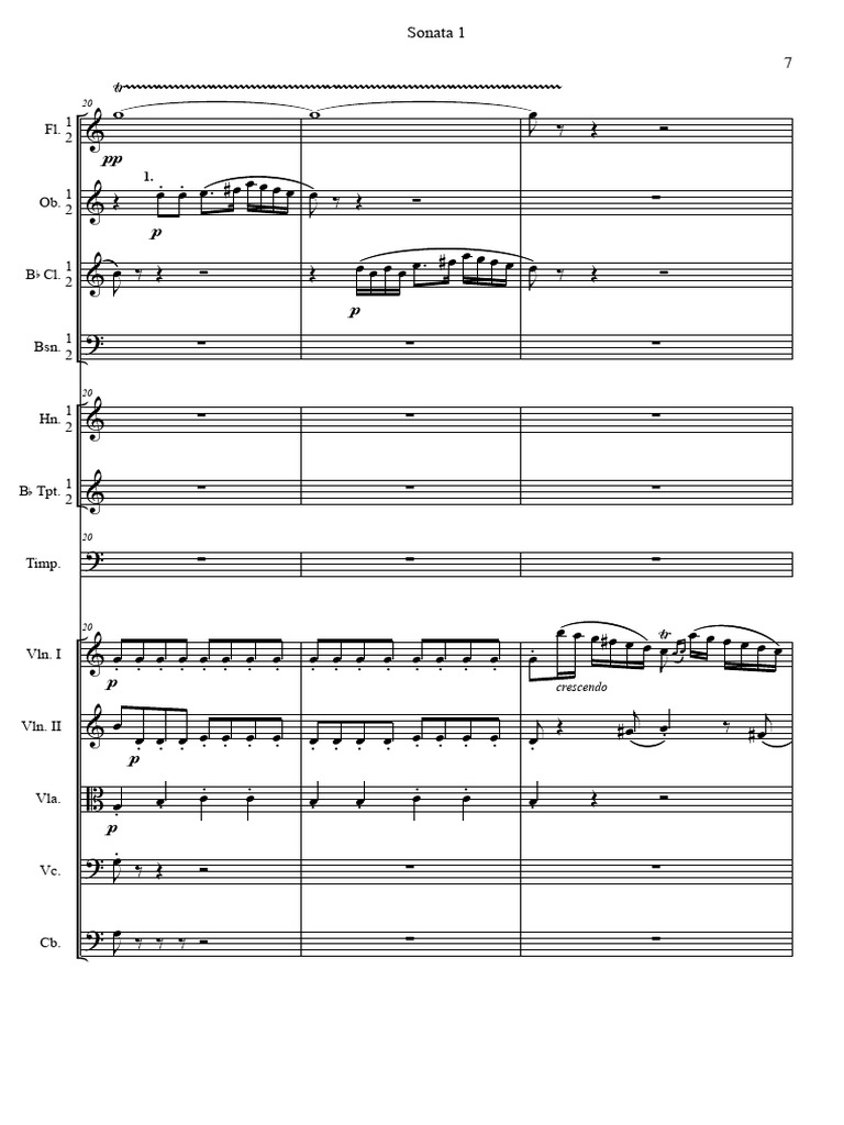 Mozart - Sonata 1 7 | PDF