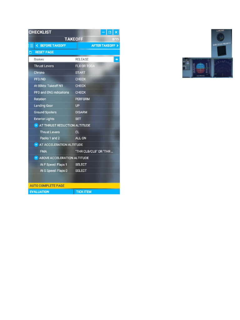 Flight Check List | PDF