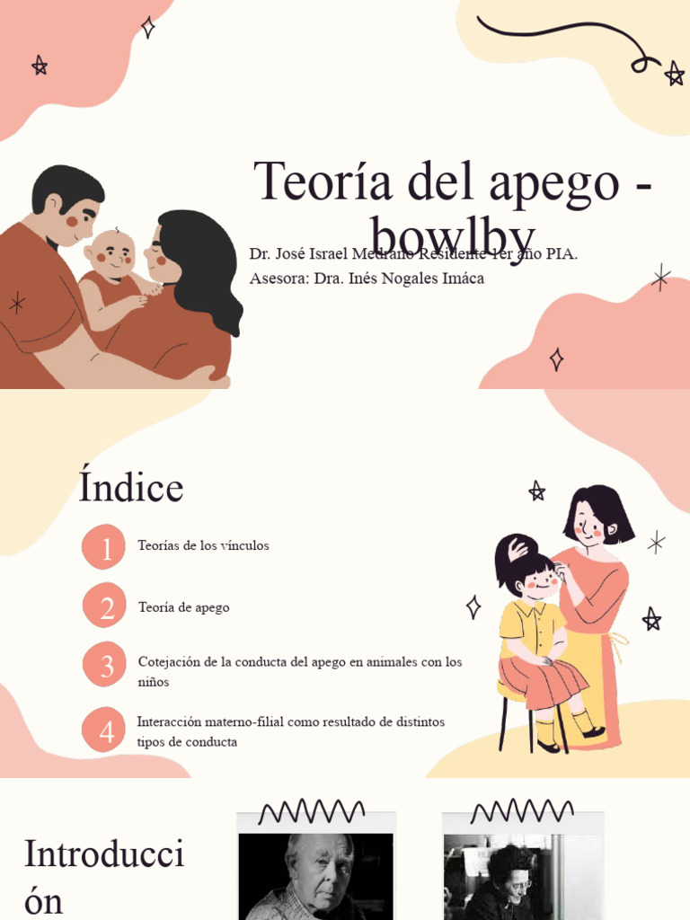 Teoría del Apego: Análisis y Conceptos | PDF | Teoría de apego | Relaciones interpersonales