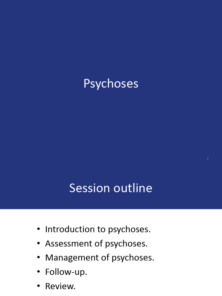 Psychosis | PDF | Psychosis | Antipsychotic