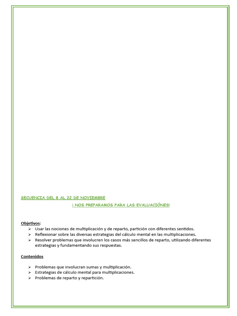 Multiplicacion y Division 3 Grado | PDF | Multiplicación | Aritmética