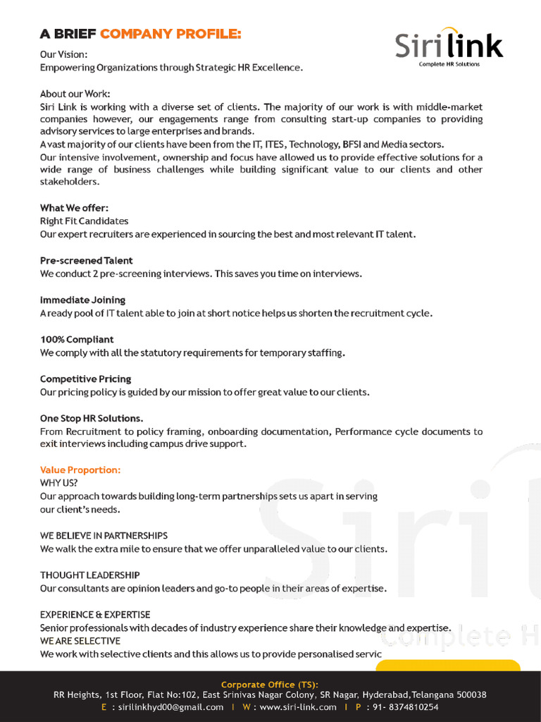 Siri Link - Price List | PDF