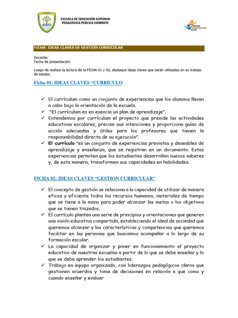 FICHA Ideas Claves de Lectura. PEDRO JARA | PDF | Crecimiento personal y profesional