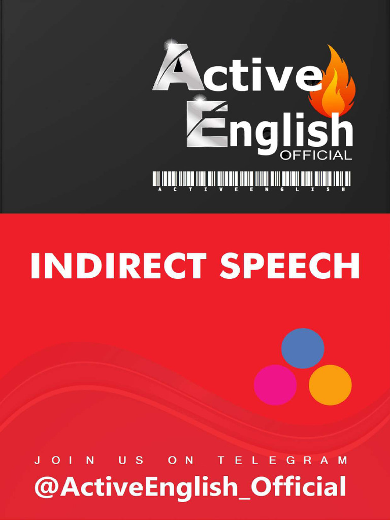 Indirect Speech | PDF