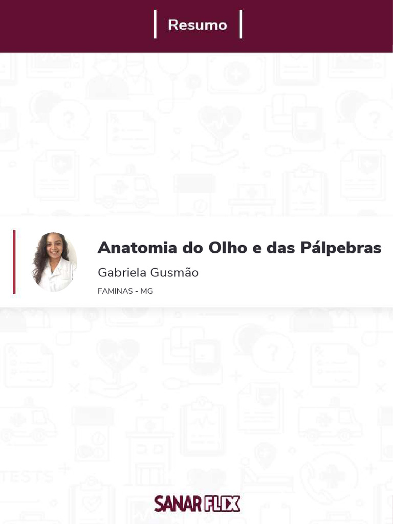 Anatomia Dos Olhos | PDF | Olho humano | Córnea