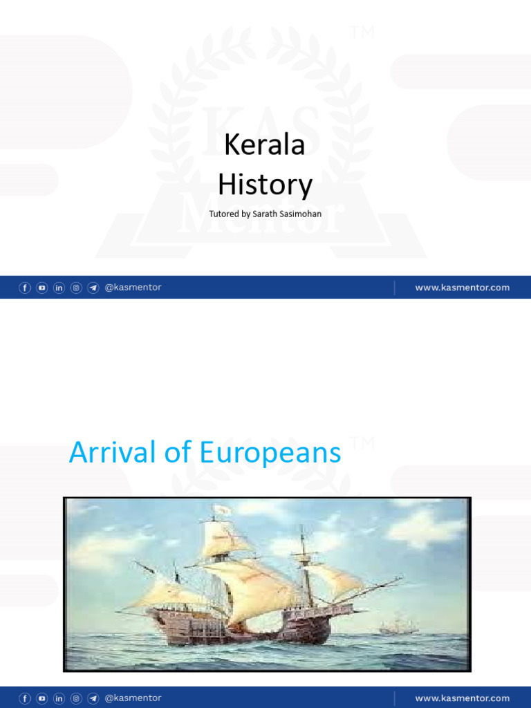 Kerala History 2 | PDF | Kerala