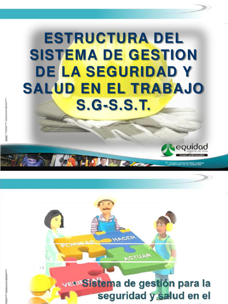 Estructura Del SG-SST | PDF | Seguridad y salud ocupacional