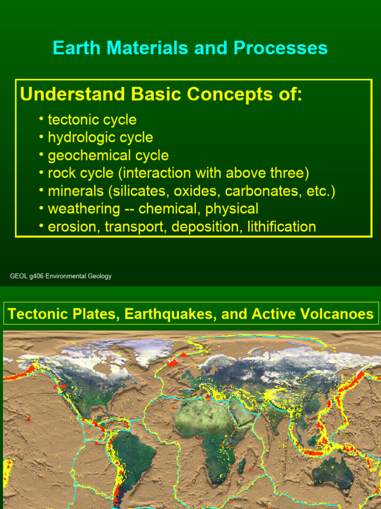 Earth Materials | PDF | Earth Sciences | Geology