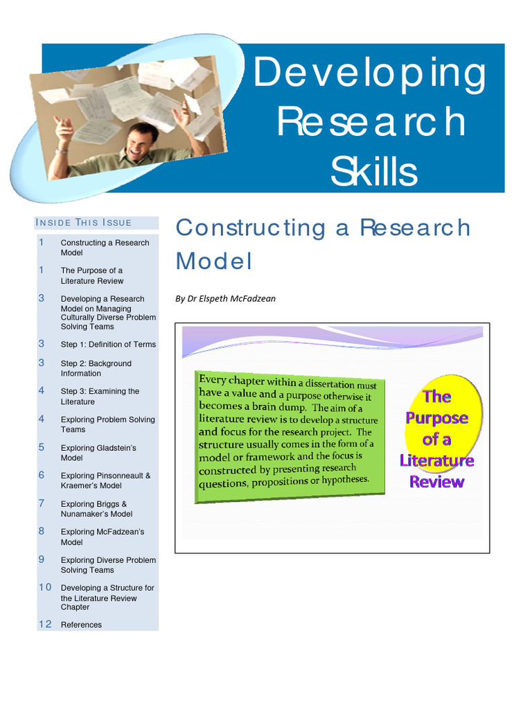 Developing A Research Model | PDF | Theory | Methodology