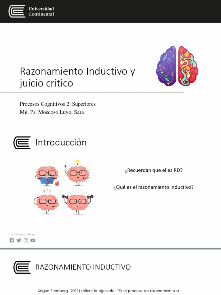 S11 Razonamiento Inductivo | PDF | Razonamiento inductivo | Inferencia