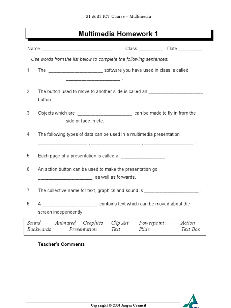 Multimedia Homework 1 | PDF | Computers