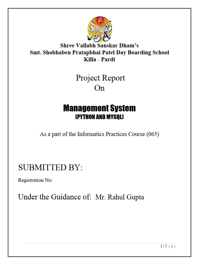 Documentation Sample | PDF | Databases | My Sql