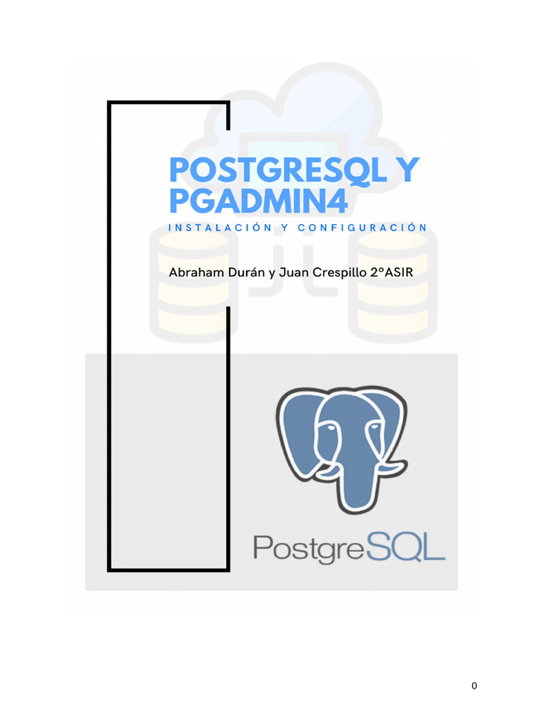 Instalación Postgresql y Pgadmin - 4 | PDF | Postgre Sql | Gestión de datos