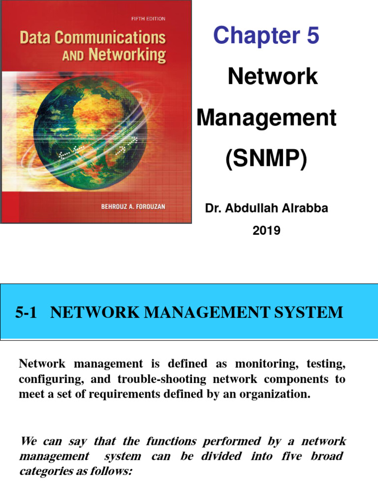 CH5 SNMP | PDF | Computer Network | Internet