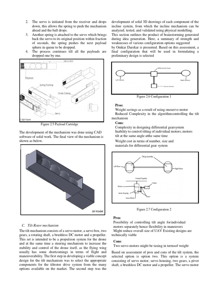 Paper - Payload Dropping and Tilt Rotor Mechanism For Unmanned Aerial ...
