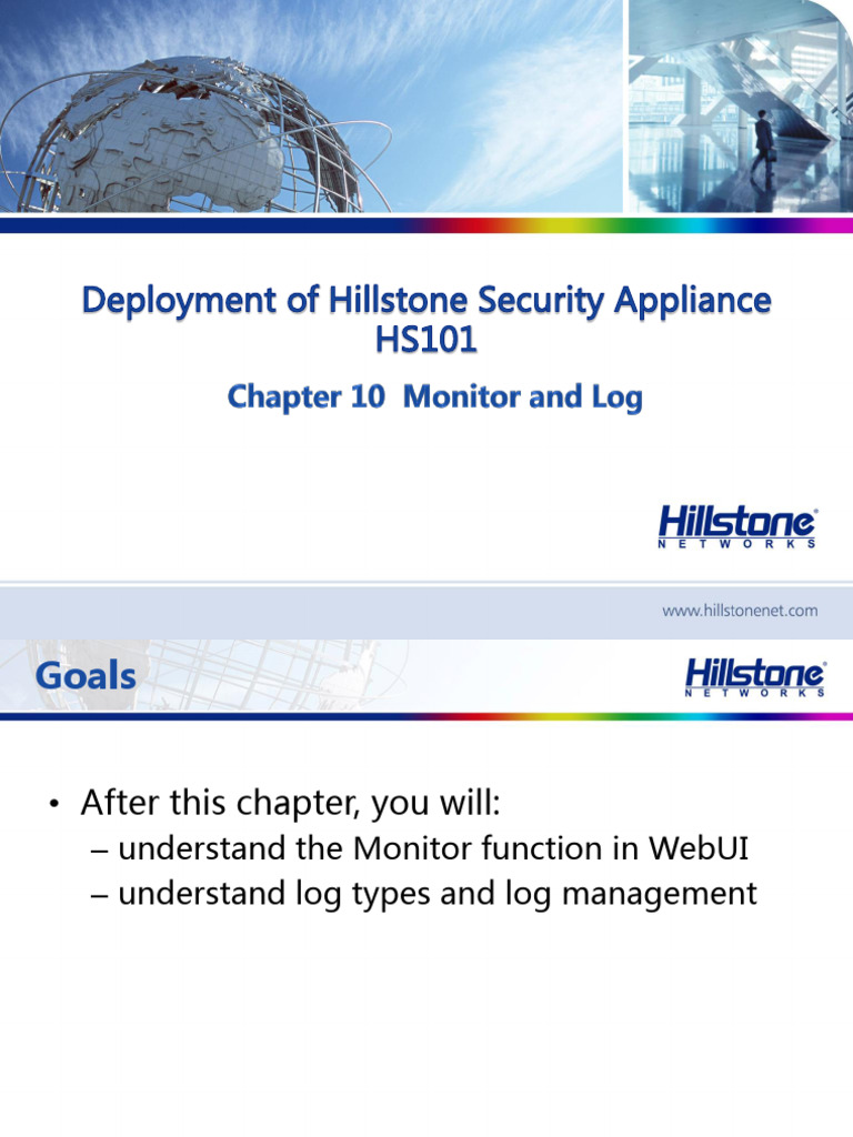 10 Chapter10 Monitor and Log v5.5r2 | PDF | System Software | Computer Science