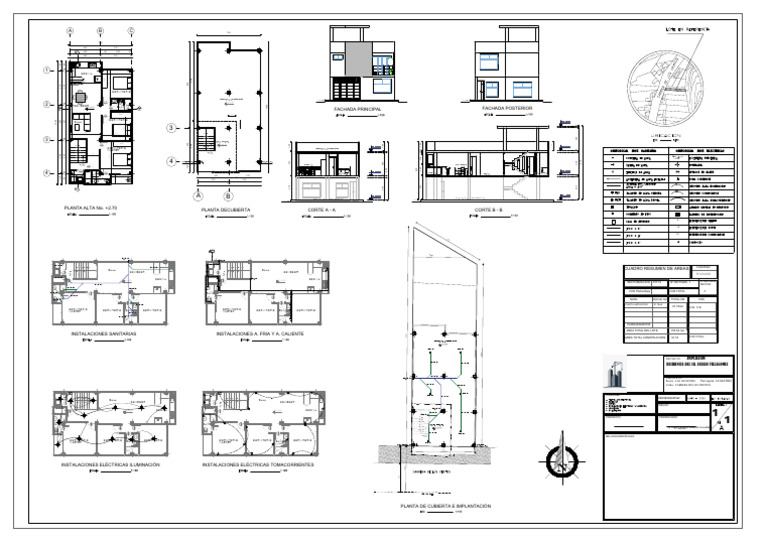 Planos Arquitectònicos Model | PDF