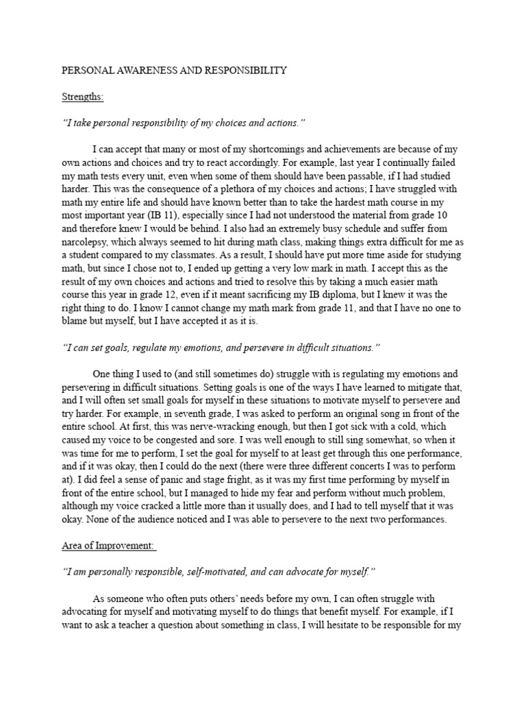 core competency reflection | PDF | Community | Critical Thinking