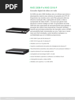 Datasheet iNVD 3032 | PDF | HDMI | Endereço de IP