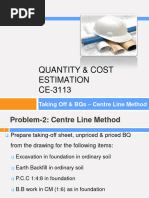 Long and Short Wall Estimation Guide | PDF | Length | Building Technology