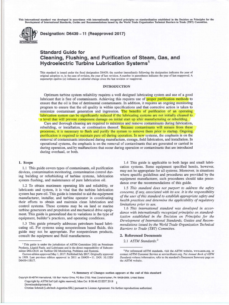 ASTM D6439 Highlighted | PDF