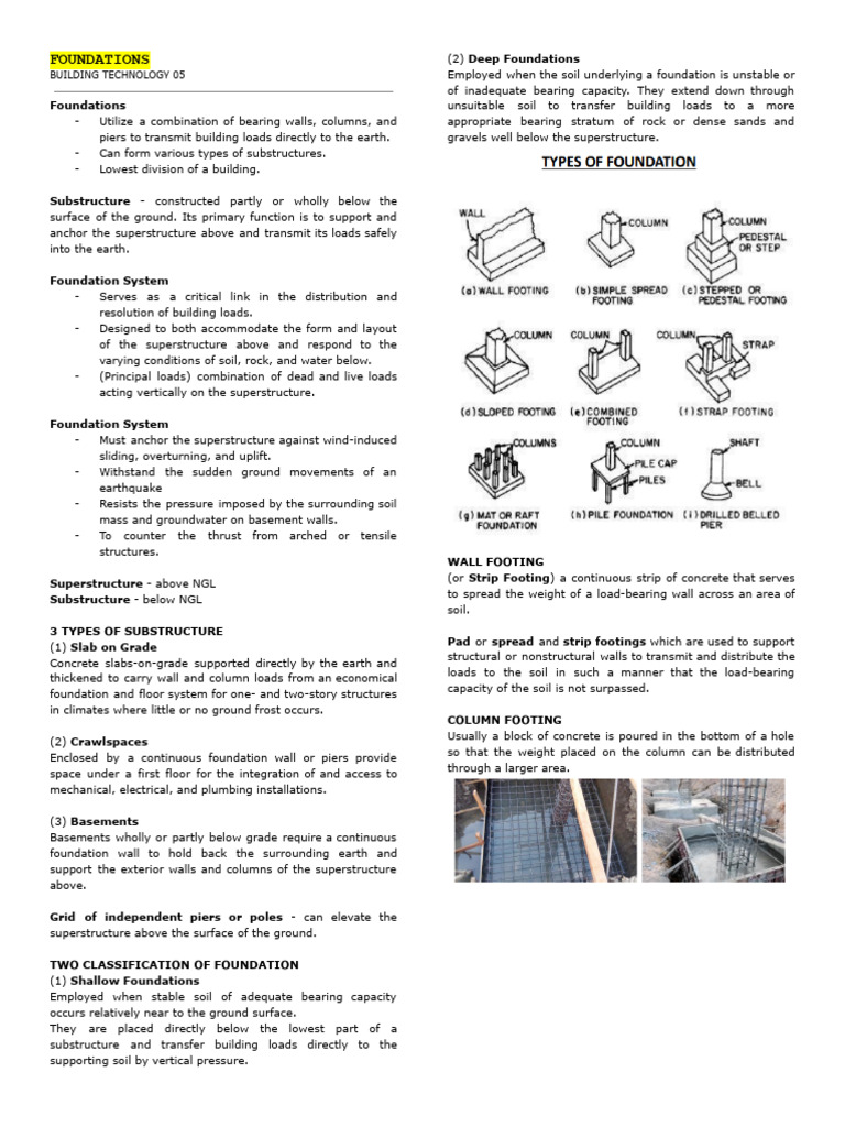 BT-Reviewer_-Foundation-Retaining-Wall | PDF | Structural Engineering | Components
