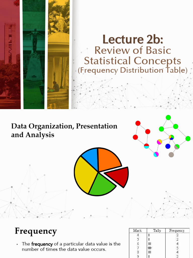 Lecture 2b. FDT | PDF | Histogram | Statistics