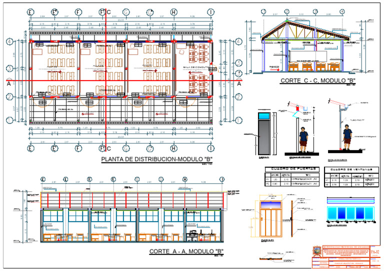 Arquitectura 02 - A1 | PDF | Ingeniería de Edificación | Ingeniero civil