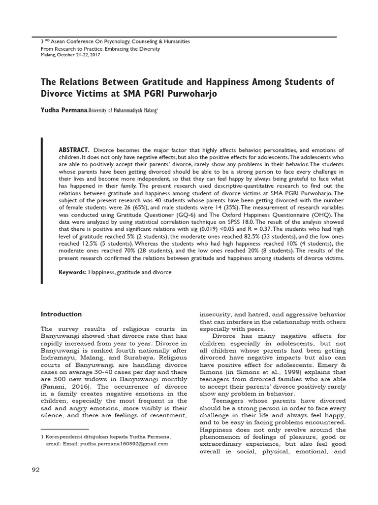 92-96 Yudha Permana | PDF | Gratitude | Happiness