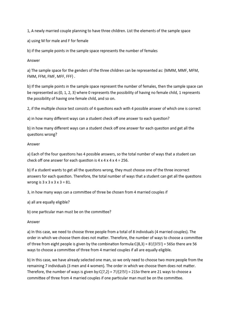 Assignment Statistics | PDF | Expected Value | Variance