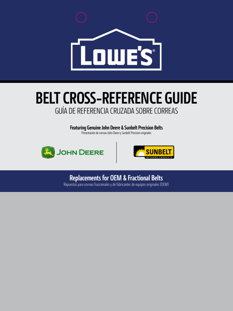 Belt Cross Reference | Descargar gratis PDF | Herramientas | Mecánica