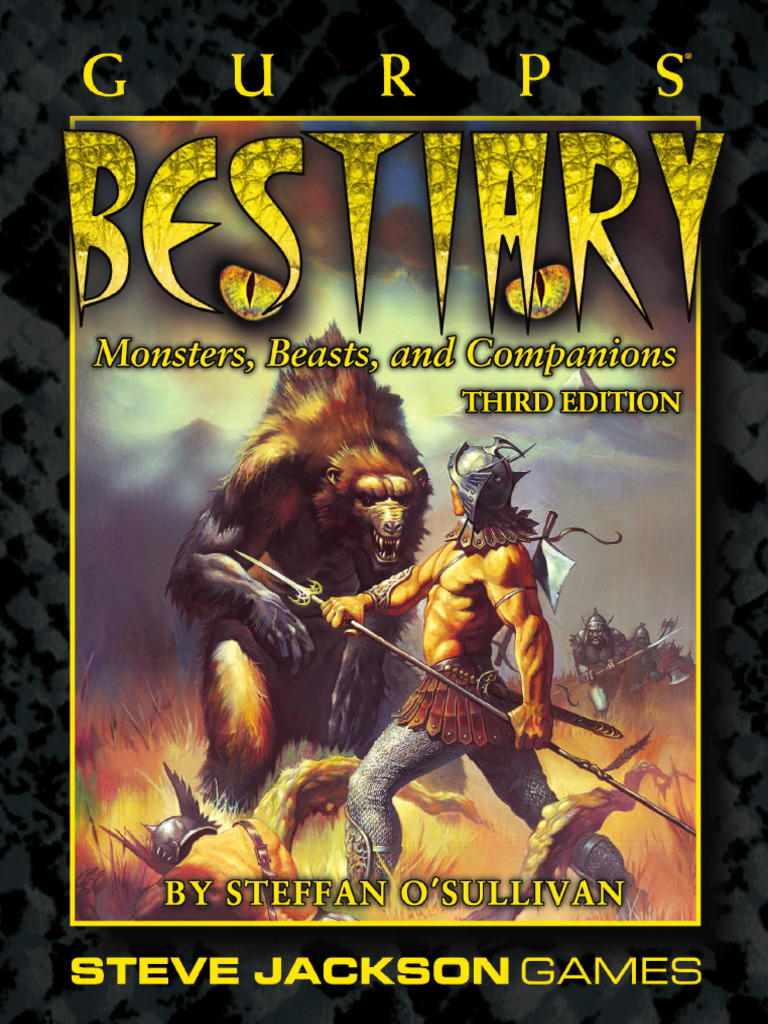 GURPS Classic Bestiary | PDF | Tabletop Games | Role Playing Games