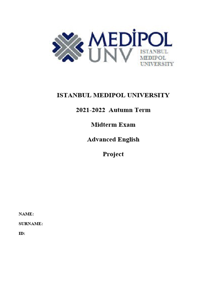 2021-22 Advanced English Midterm Exam 1 | PDF | Career & Growth | Art