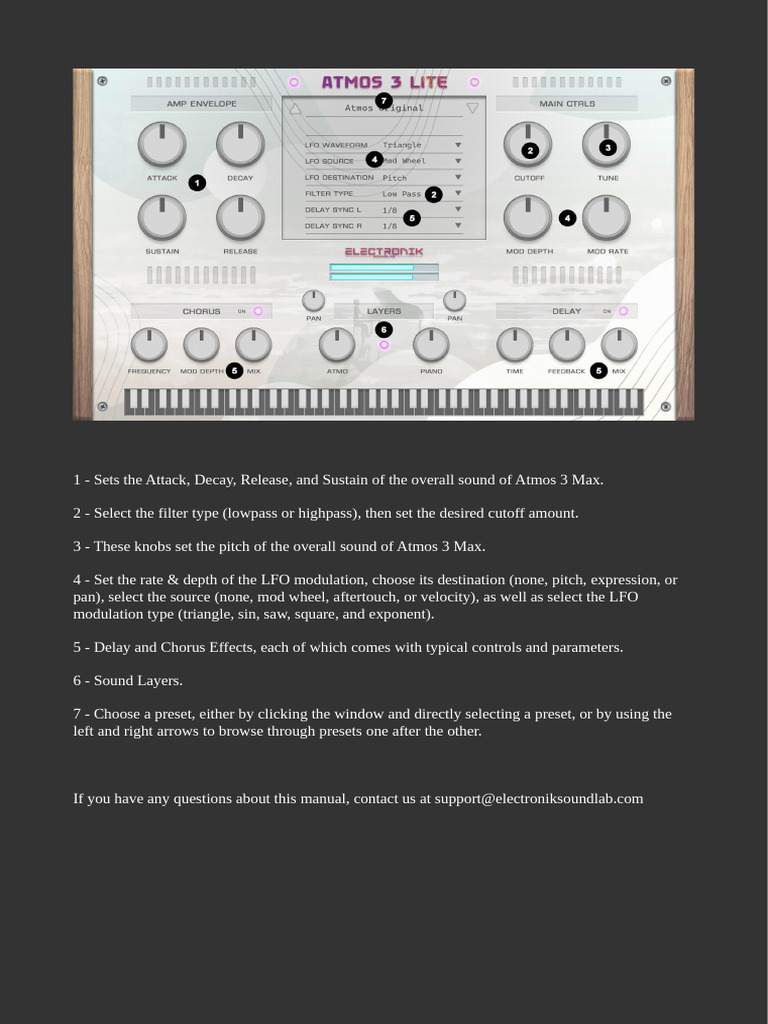 ATMOS 3 LITE - BASIC MANUAL | PDF
