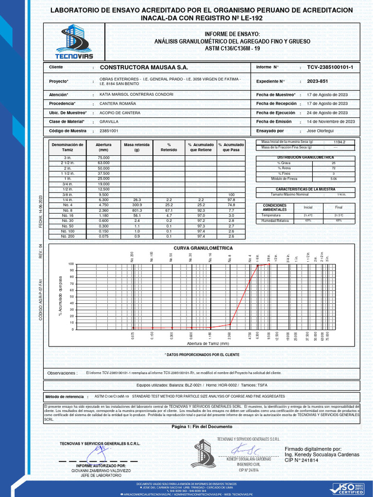 Exp-851-2023 Constructora Maussa | PDF | Ciencias de la Tierra
