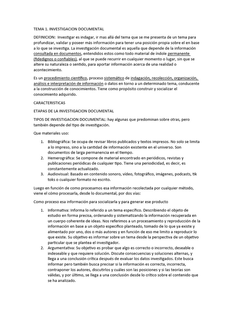 TEMA 1 Y 2 | PDF | Teoría | Libros