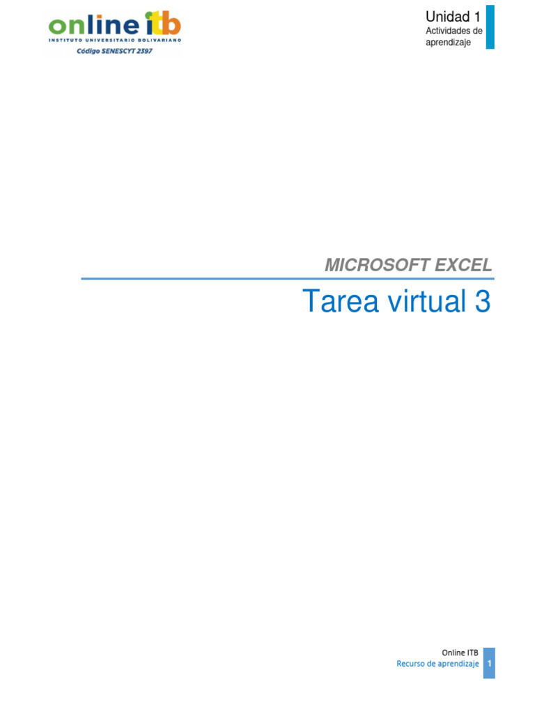 Tarea 3 | PDF | Macro (informática) | Tecnologías de la información