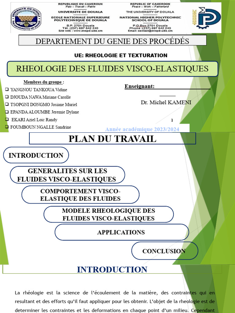 Tpe Rheologie PWP Modifie | PDF | Fluide | Viscoelasticité