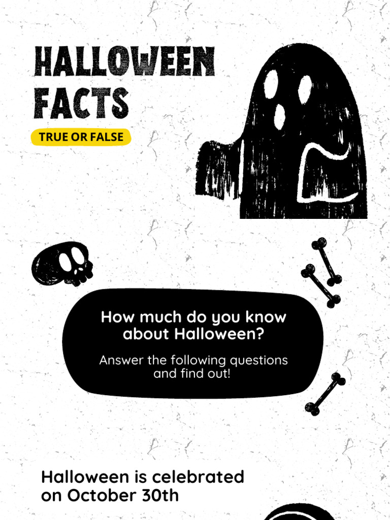 Halloween Facts | PDF