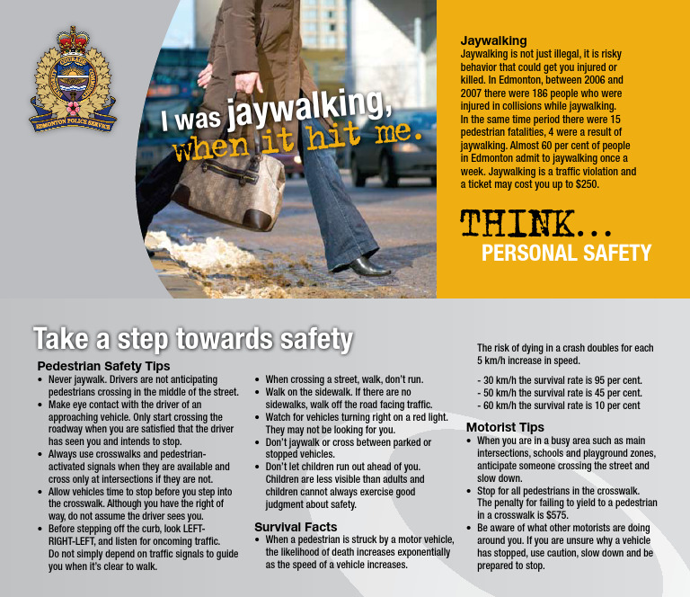 Jaywalking | PDF | Pedestrian Crossing | Transportation Engineering