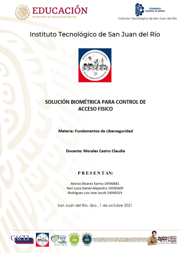 Proyecto Biometria Huella Digital | PDF | Biometría | Huella dactilar