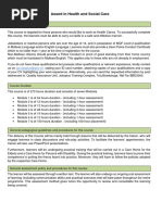 BABCP Full Accreditation Criteria | PDF