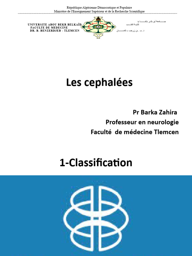 Cephalée | PDF | Migraine | Céphalée