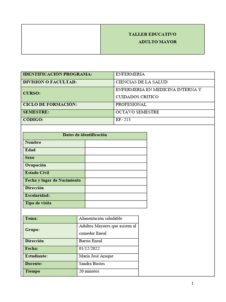 Visita Incidental | PDF | Enfermedades cardiovasculares | Alimentos