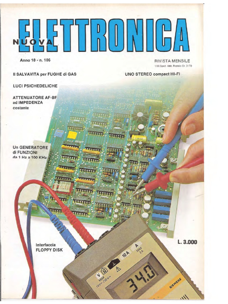 106 Nuova Elettronica | PDF
