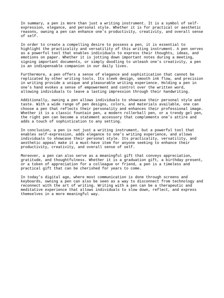 pen3 | PDF | Pen | Experience