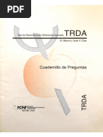 Pruebas y Aptitudes Test TRDA | PDF | Epistemología | Aprendizaje
