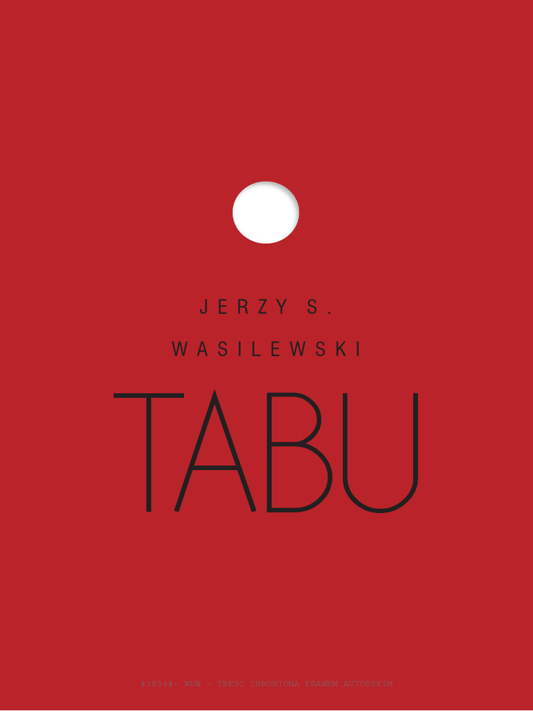 Wasilewski Jerzy - Tabu | PDF