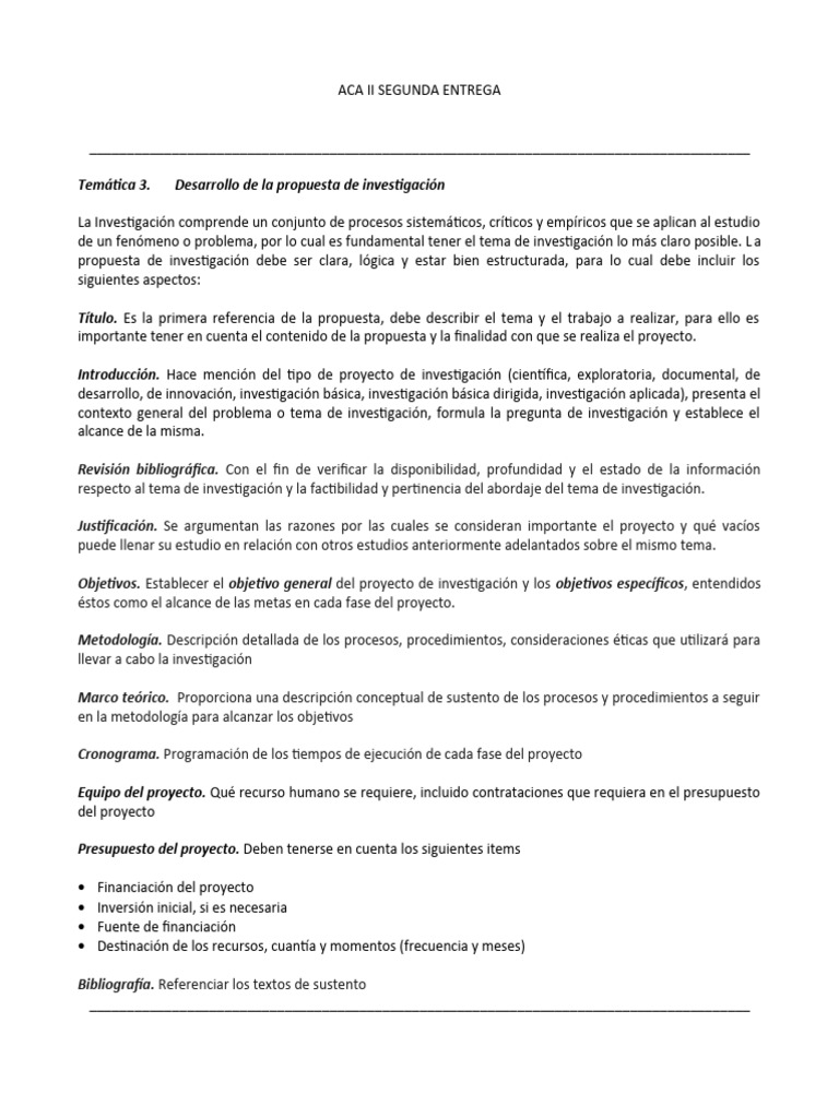 Tema Explorar para Investigar Aca 11 2da Entrega | PDF | Teoría | Experimentar